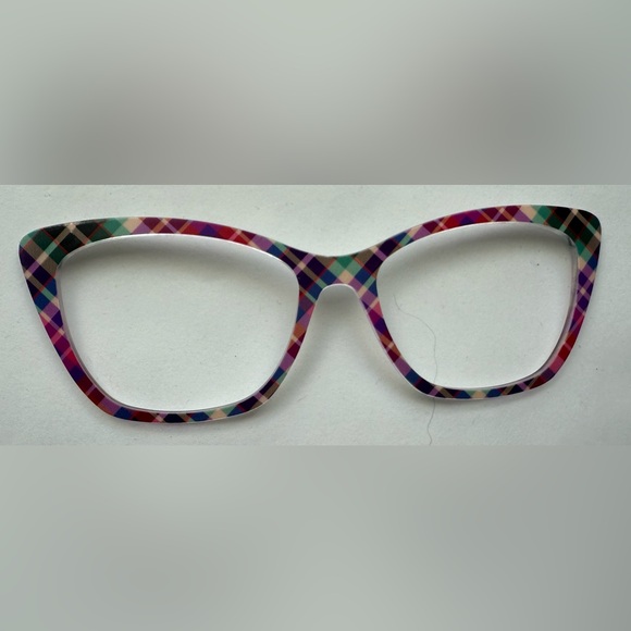 Pair Eyewear | Accessories | Pair Eyewear Toppers Berry Plaid For Wanda ...